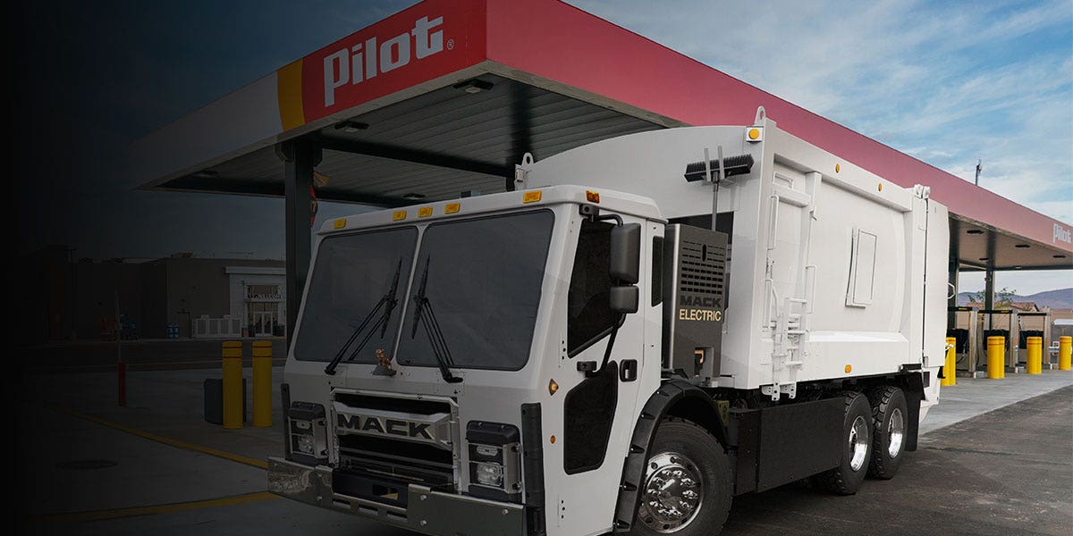 Charging Infrastructure Partnership with Pilot Company to Support Mack ...